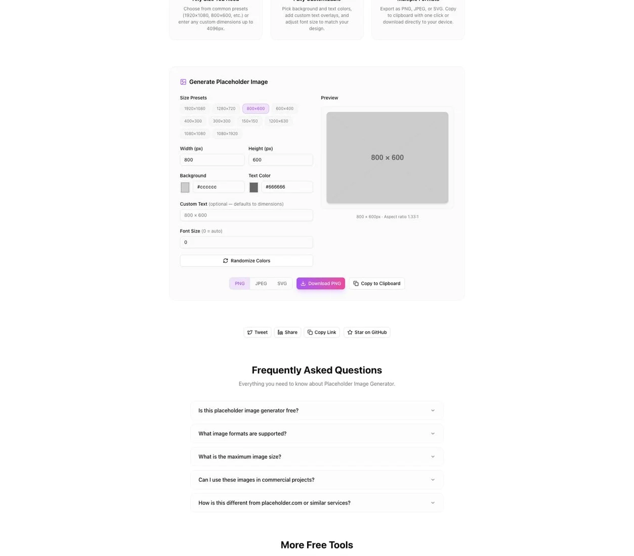Placeholder Image Generator